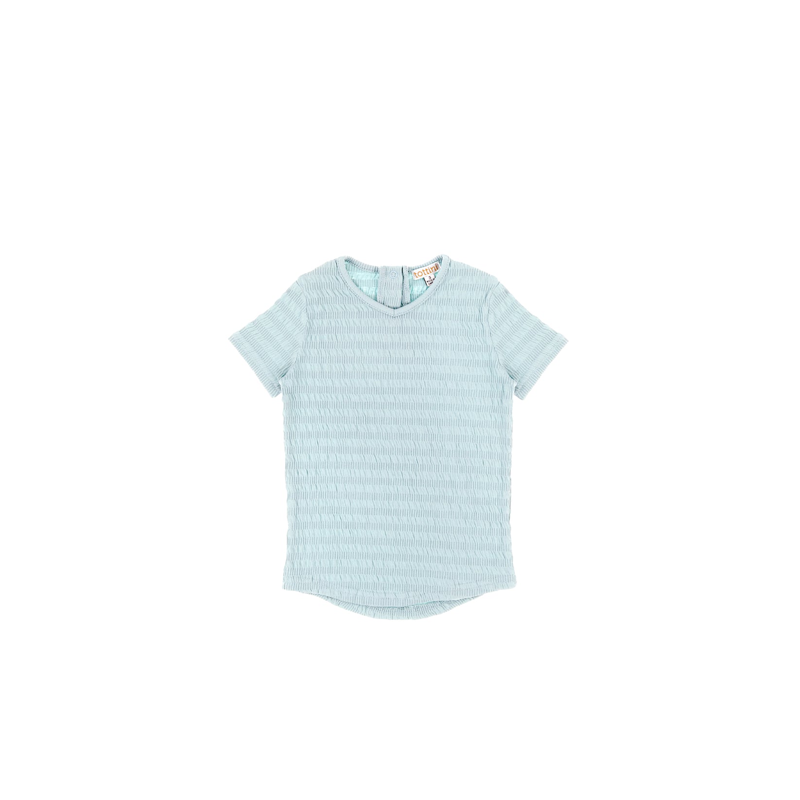 Tottini – SHORT SLEEVES RIBBED TEXTURED TSHIRT