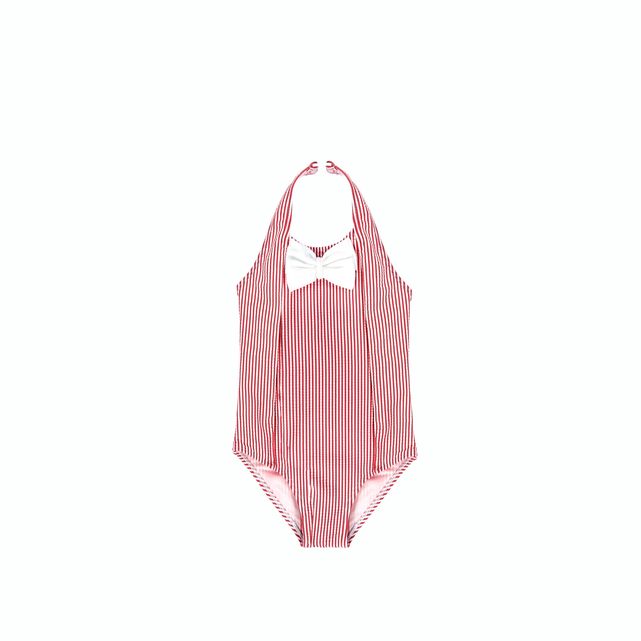 Tottini – SEERSUCKER HALTER BATHING SUIT