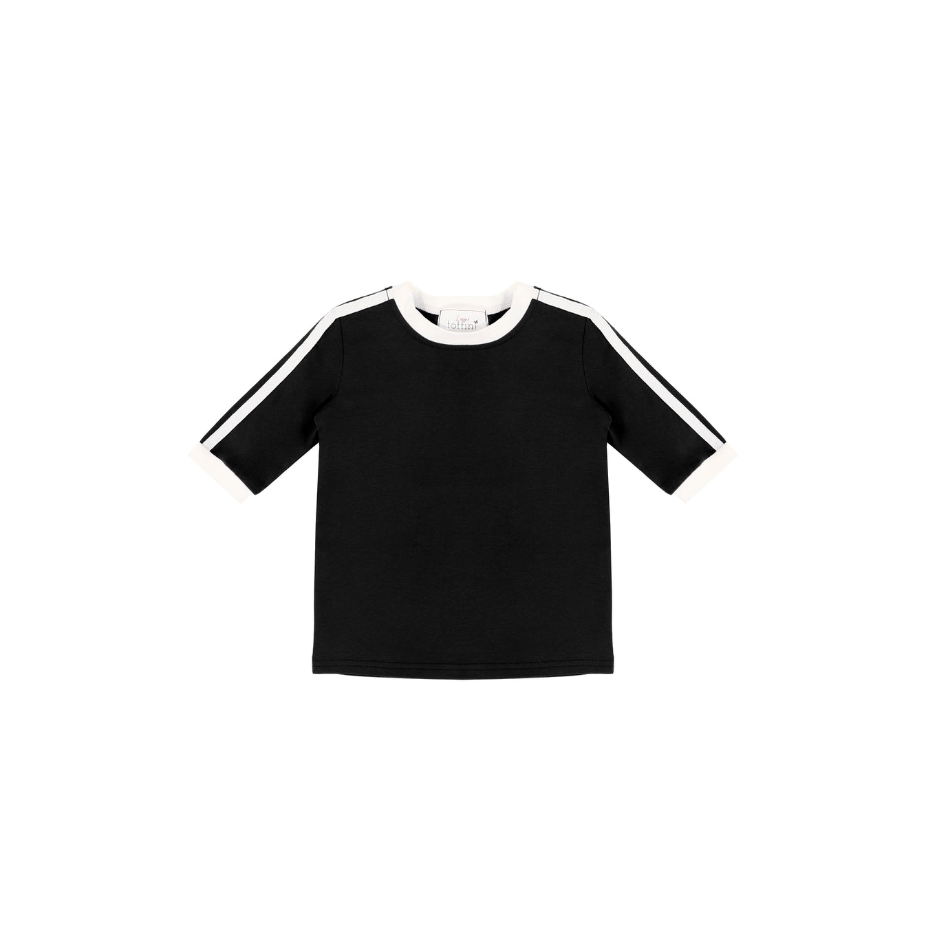 Tottini – 3/4 SLEEVES VARSITY STRIPE TSHIRT