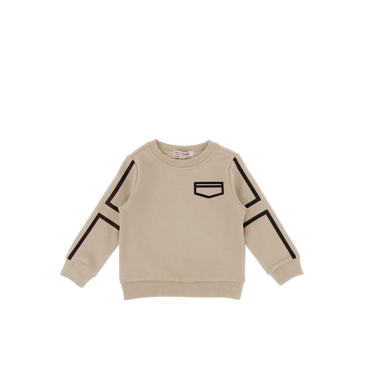 PRINTED POCKET SWEATSHIRT – Tottini